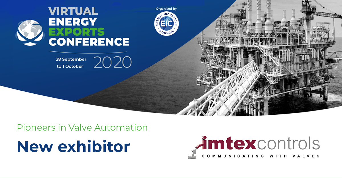 Exhibiting at the EIC Virtual Energy Exports Conference - Imtex Controls